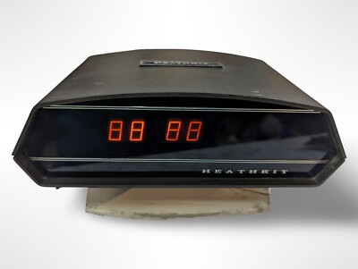 RARE HEATHKIT GC-1092D Mid Century Modern Digital Alarm Clock VTG Retro ...