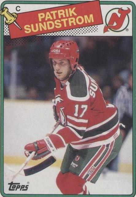 1988-89 Topps - Patrik Sundstrom #67 for sale online | eBay