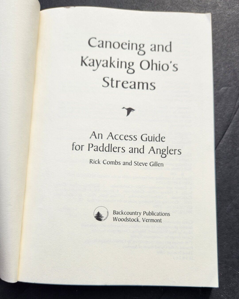 Canoeing and Kayaking Ohio's Streams Guide for Paddlers Canoe Kayak ...