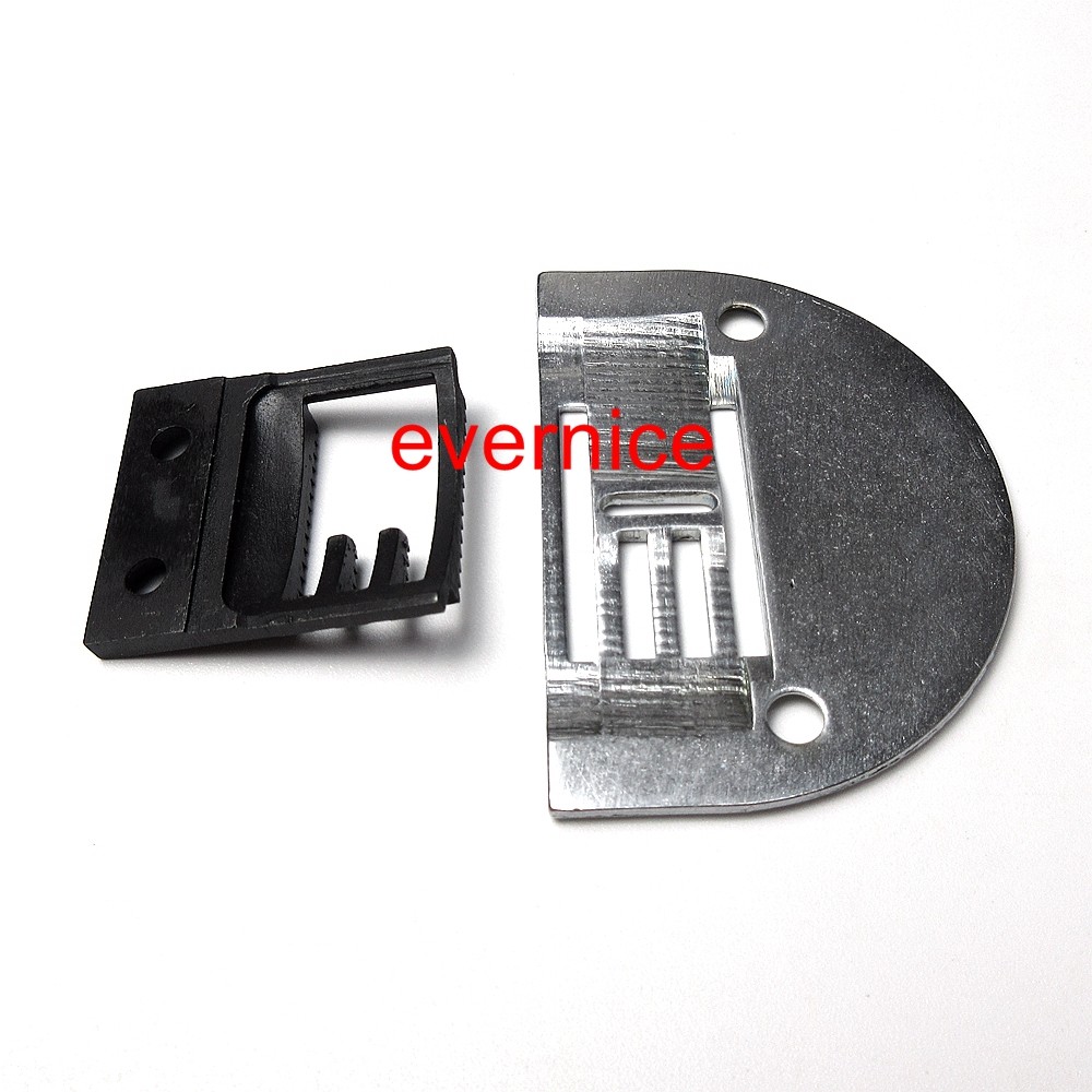 For Consew 99 199Rb 146Rb Needle Plate & Feed Dog Feeder #705+724 Zig ...