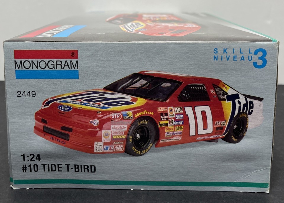 Monogram Model Kit #2449 Tide T-Bird #10 1:24 Scale NIB Skill 3 | eBay