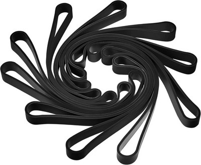 10 Pcs Large Heavy Duty Rubber Bands 8 Inches Thick Black Rubber Bands ...