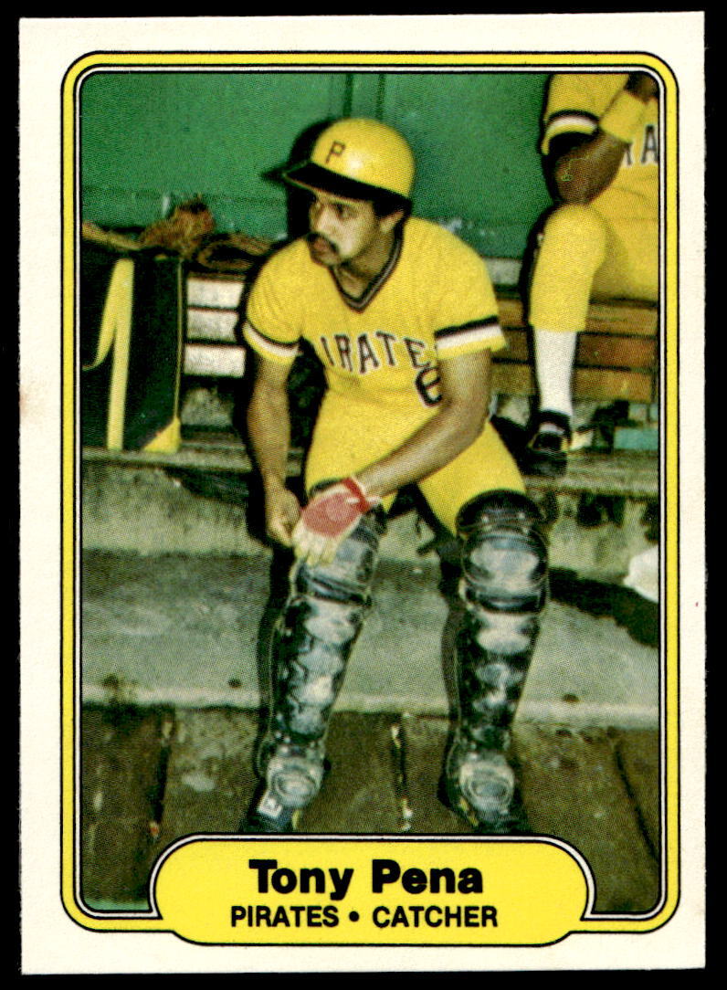1982 Fleer 490 Tony Pena Pittsburgh Pirates Baseball Card | eBay