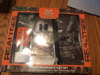 Men's REALTREE XTRA GREEN 3 Piece Fragrance Gift Set Ships N 24 | eBay