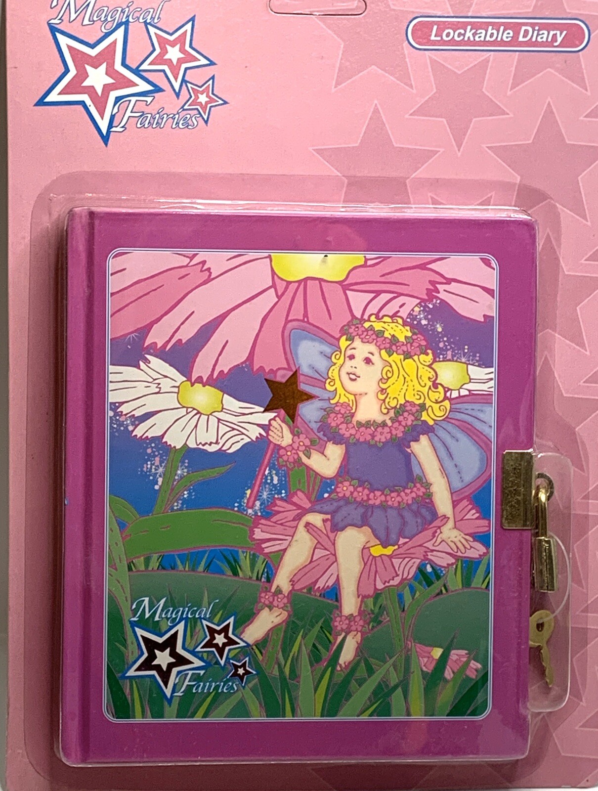 Magical Fairies Lockable Diaries Pink Old Stock 1990s Childrens Diary ...