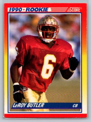 1990 Score LeRoy Butler #619 - Florida State Seminoles | eBay