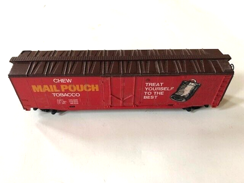 TYCO HO 50' Chew Mail Pouch Tobacco Billboard Box Car | eBay