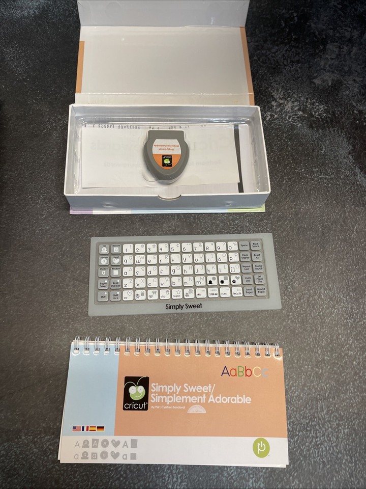 Cricut Simply Sweet Shapes Cartridge #29-0704 93573207044| eBay