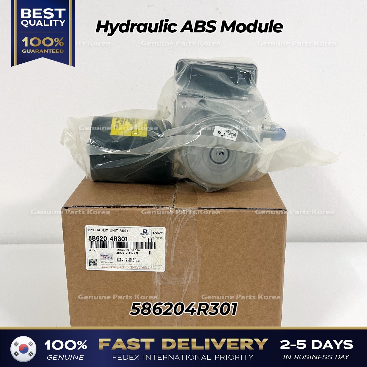 ⭐Genuine⭐ Hydraulic ABS Module 586204R301 for Hyundai Sonata Hybrid ...