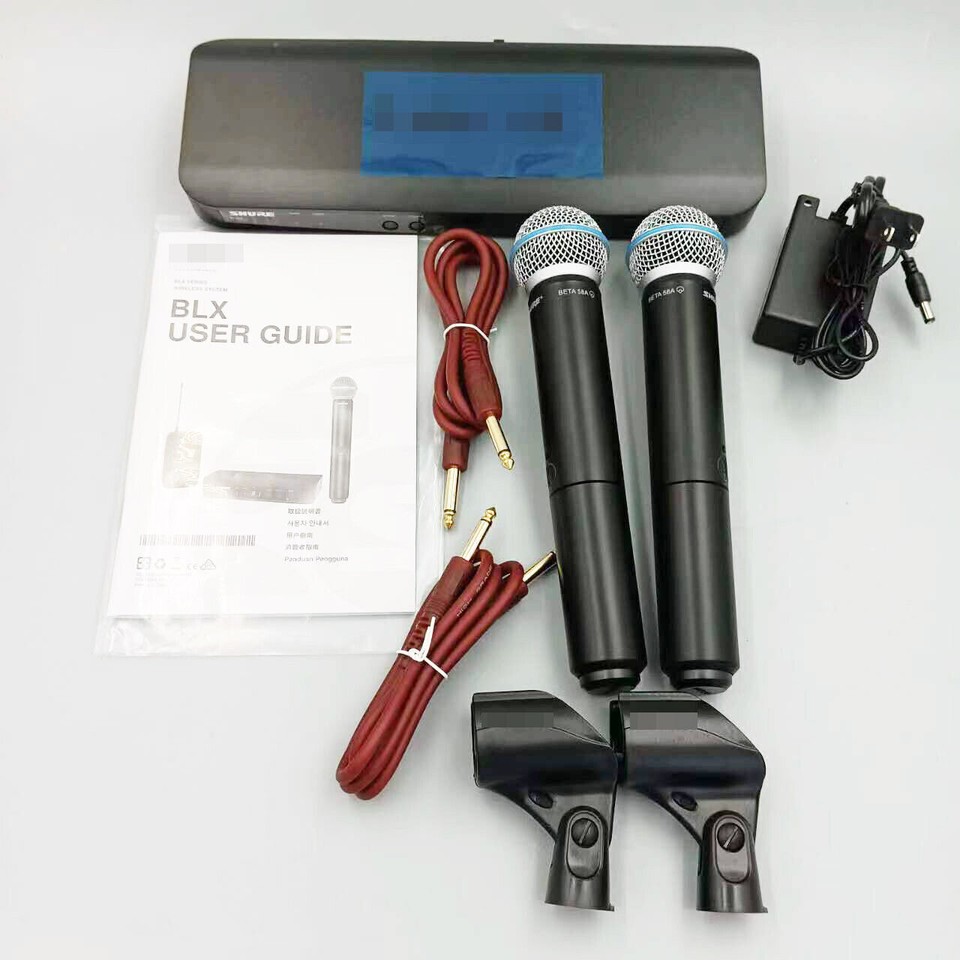 BLX288/BETA58A Handheld Wireless Microphone System Come with 2 ...