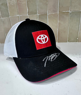 Autographed Martin Truex Jr. Toyota Signed Baseball Hat Cap New | eBay