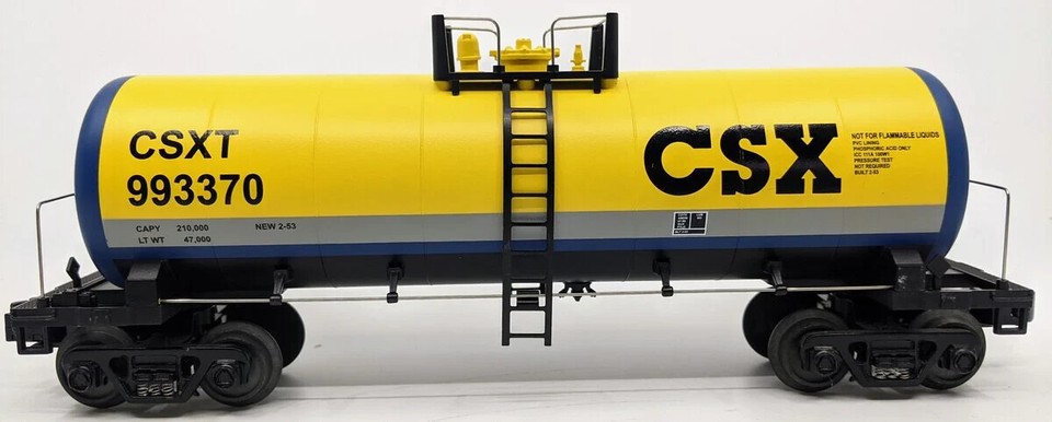 MTH RAILKING CSX TANK CAR 30-7338 | eBay