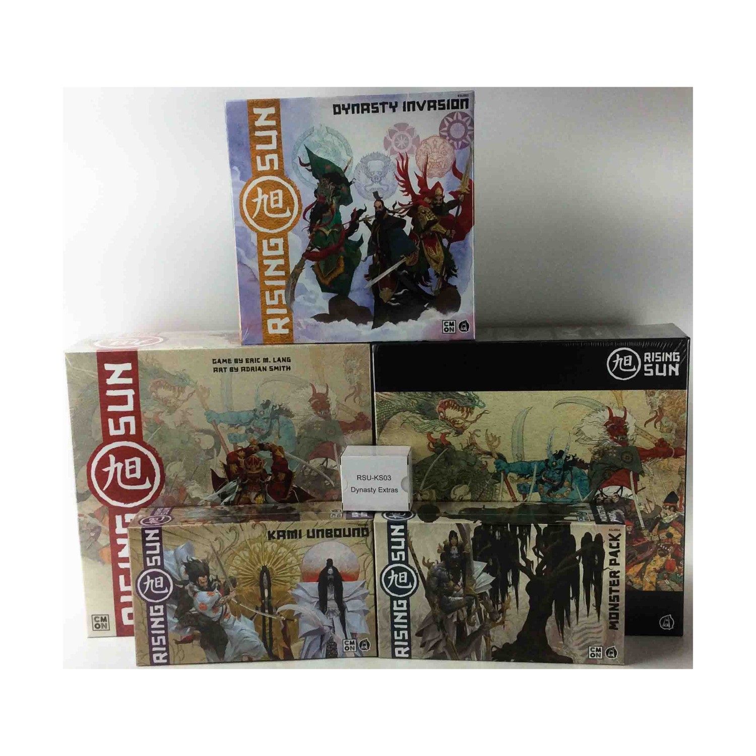 CMON Rising Sun (Daimyo Kickstarter Pledge) + Add-Ons! #1 VG+/NM | eBay