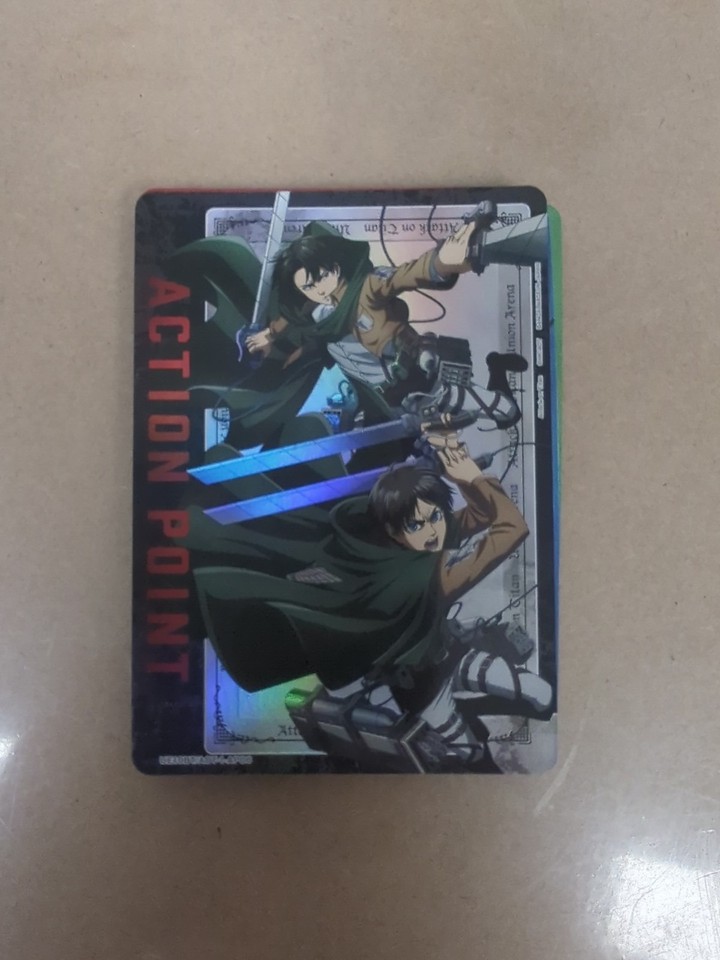 Attack on Titan Holo Action Point TCG Union Arena UE10BT/AOT-1-AP06 ...