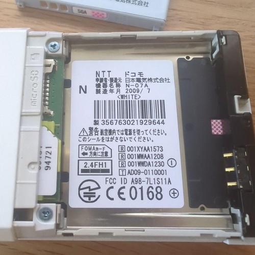 Ntt Docomo Nec N-07A Main Unit Flip Phone | eBay