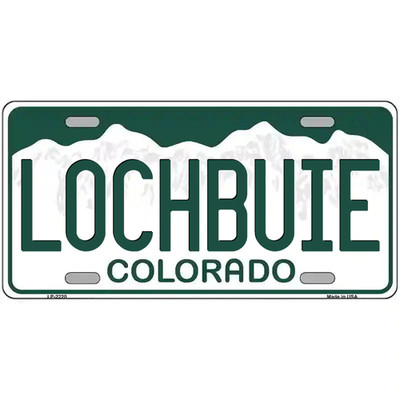 Louchbuie Colorado Metal Sign | eBay