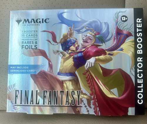 MAGIC THE GATHERING MTG FINAL FANTASY COLLECTOR BOOSTER OMEGA BOX SHIP ...