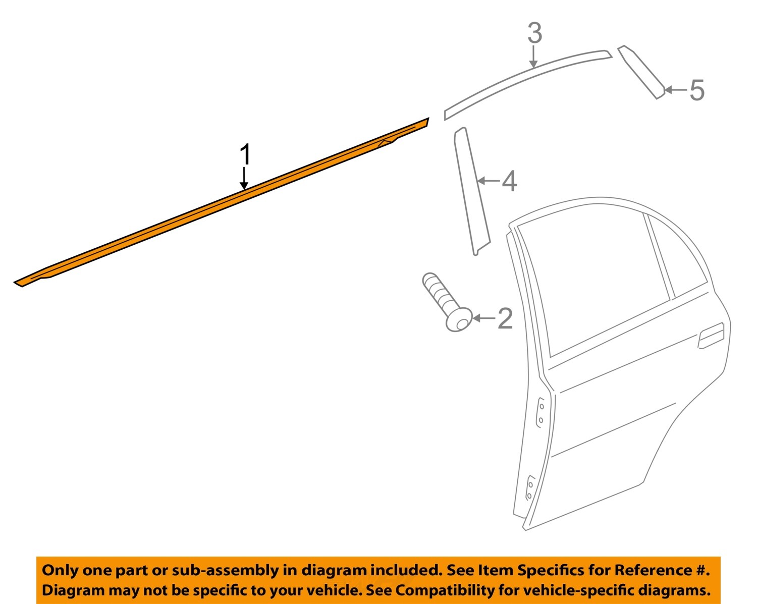 Genuine+Hyundai+Belt+Weather-Strip+83210-1R000 for sale online | eBay