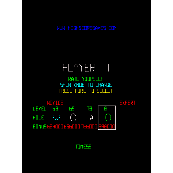 Tempest | Tempest Tubes Multigame High Score Save and Free Play Kit ...