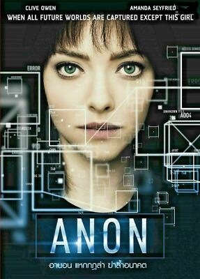 Anon (2018) DVD All/0 PAL - Clive Owen, Amanda Seyfried, Hacker Sci-fi Thriller | eBay