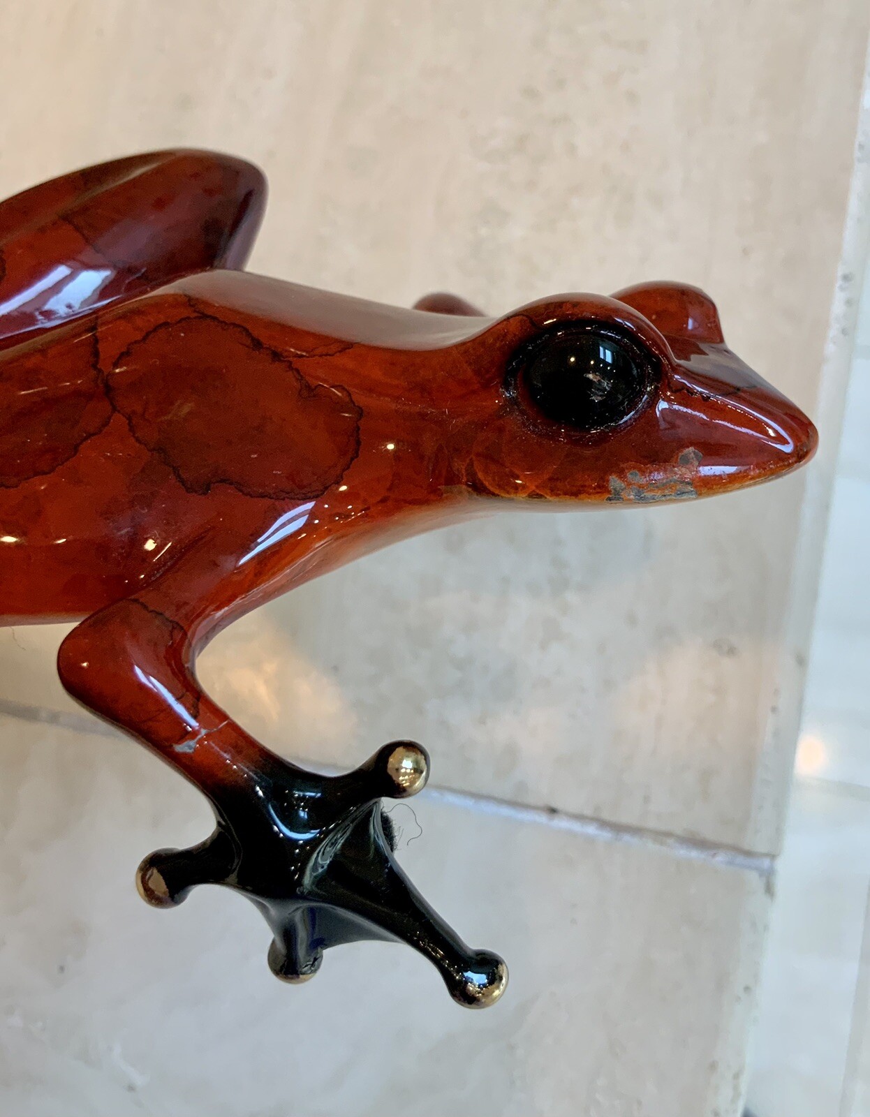 Frogman Tim Cotterill Vintage Hung Over Frog Bronze Sculpture # 907/ ...