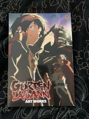 Gurren Lagann Art Works: Crimson Lotus / Spiral Stone - Gurren; Hayashi ...