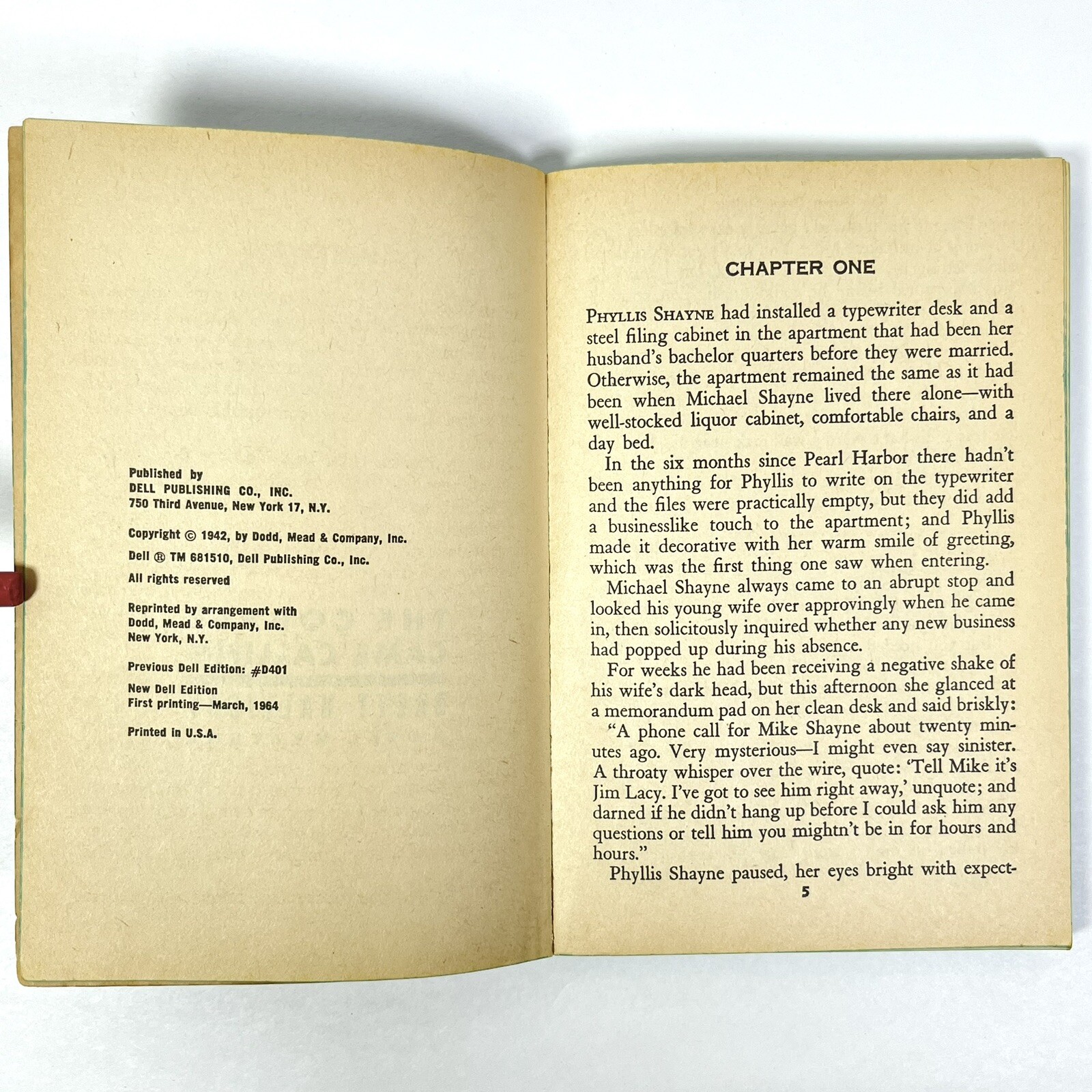 THE CORPSE CAME CALLING Mike Shayne Mystery Brett Halliday Vintage PB ...