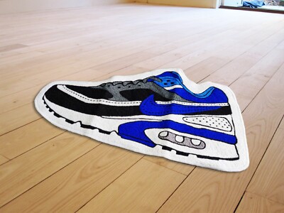 Air Max BW Sneaker Shaped Floor Mat Living Room Rugs Area Sneakerhead ...
