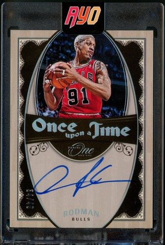 2023-24 Panini One And One Dennis Rodman Once Upon A Time On-Card Auto ...
