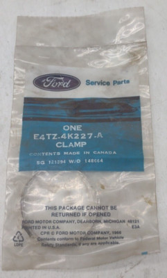 NOS Genuine Ford E4TZ-4K227-A Clamp 171T | eBay