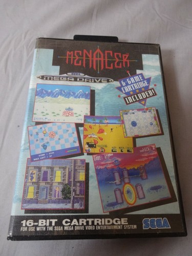 MENACER 6 GAME CARTRIDGE SEGA MEGA DRIVE GENESIS GAME 16-bit 1992 DI | eBay
