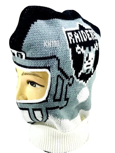 NFL Oakland Raiders Knit Face Mask Ski Mask | eBay