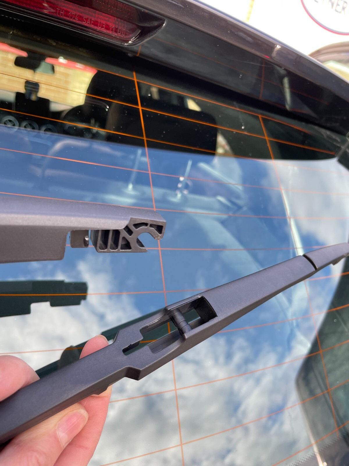 Rear Wiper Replacement For Vauxhall Viva Exact Fit Back Window 9K 230mm ...