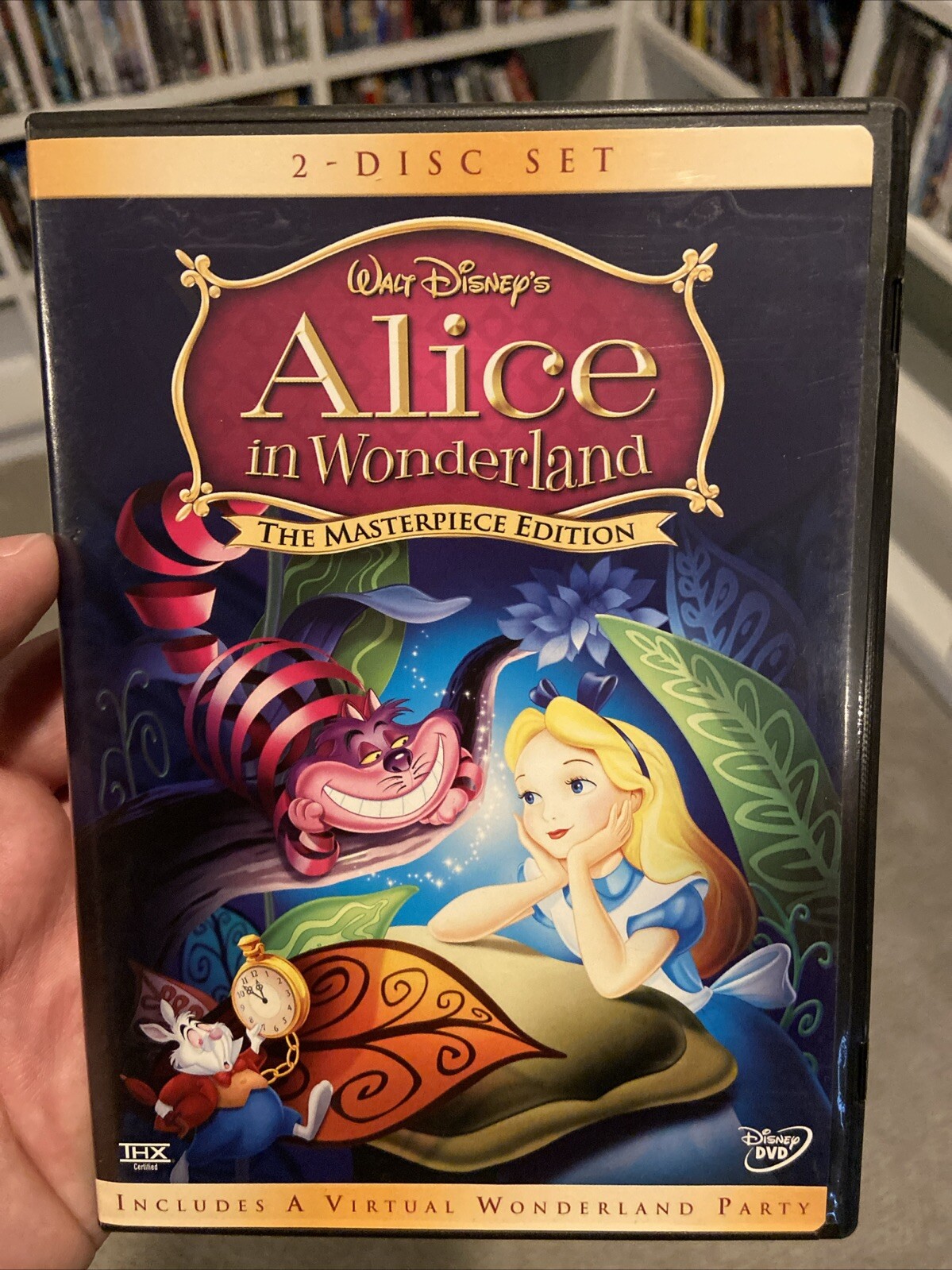 Alice in Wonderland (DVD, 2004, 2-Disc Set) Discs And Art Only ...