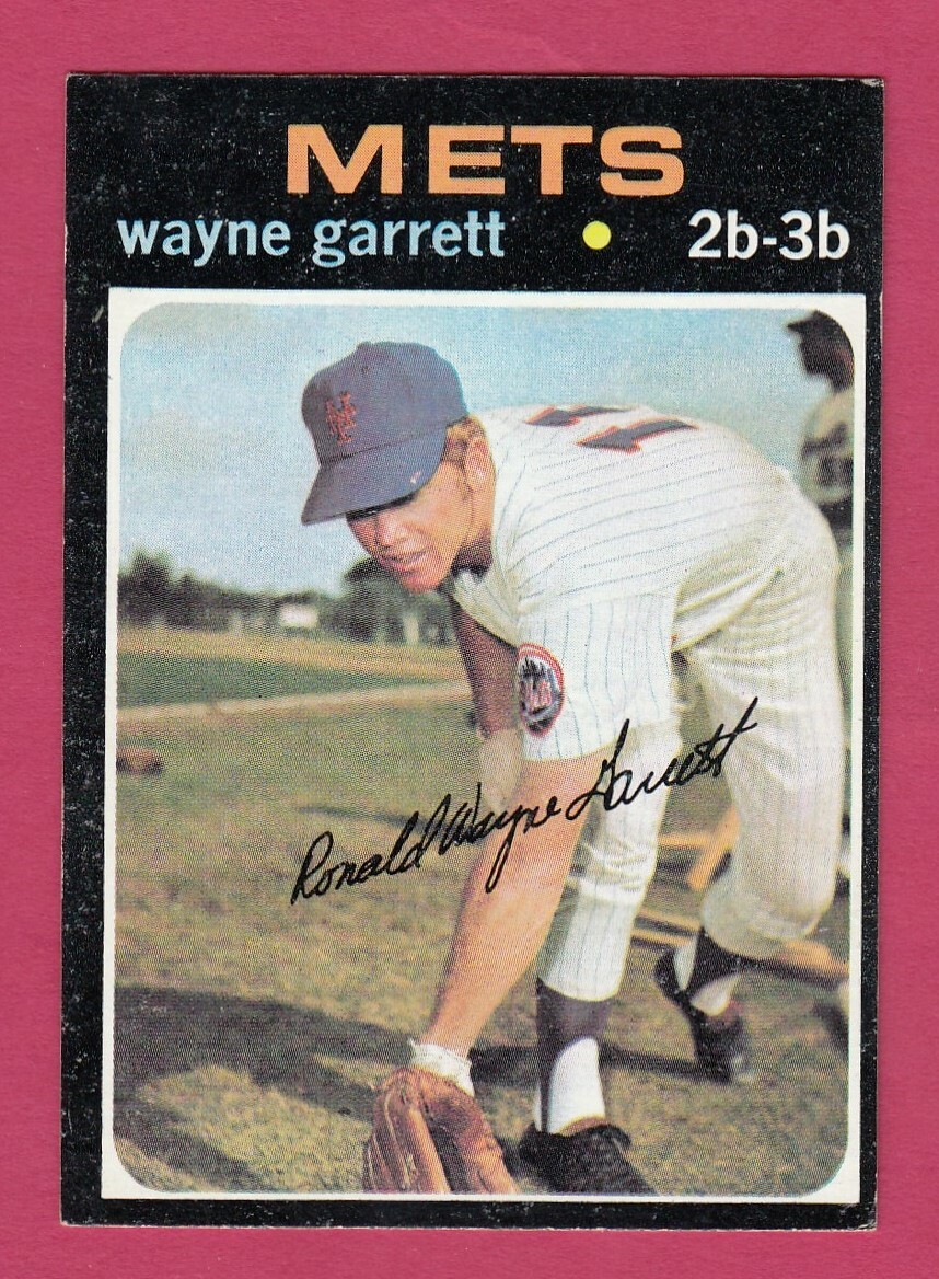 1971 Topps Baseball #228 Wayne Garrett - New York Mets | eBay