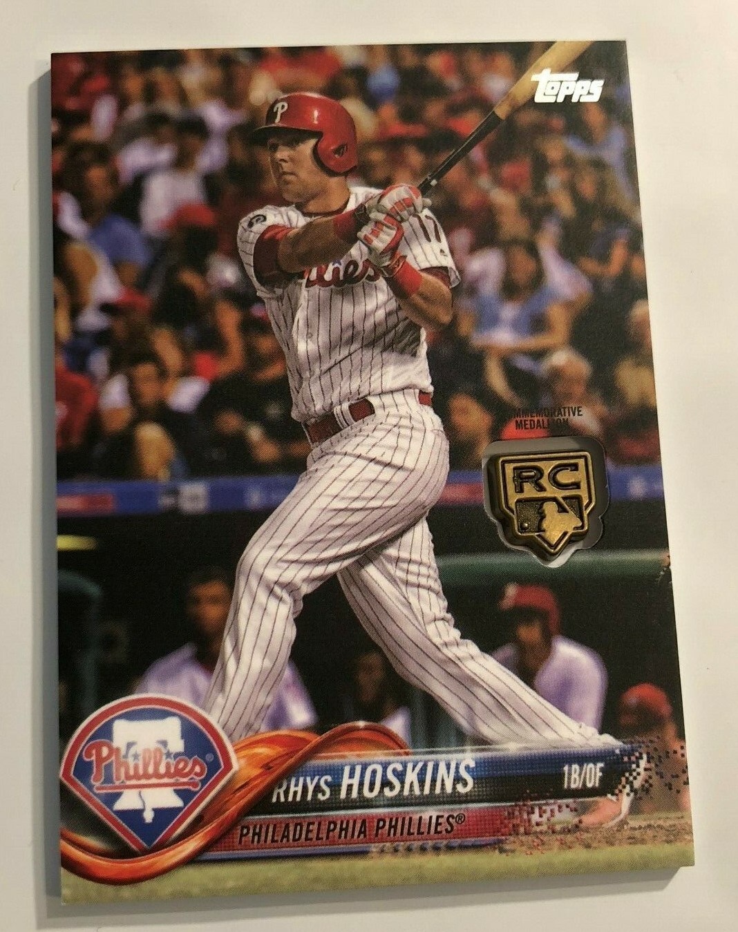 2020 Topps Series 1 Rookie Card RC RETROSPECTIVE LOGO MEDALLION RHYS ...