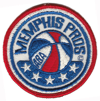 1971-72 MEMPHIS PROS ABA BASKETBALL VINTAGE 3" ROUND TEAM LOGO PATCH ...