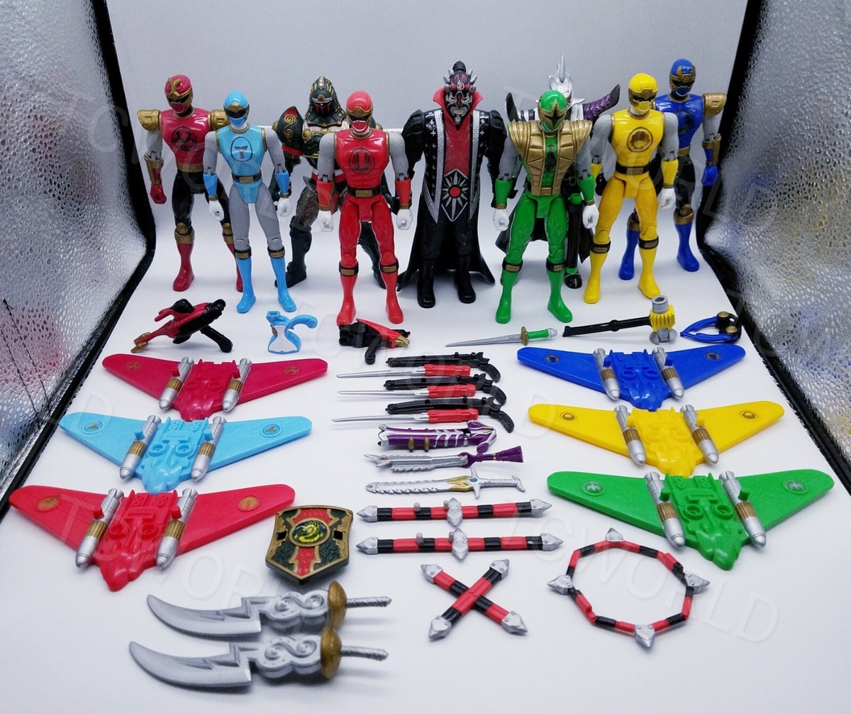 Power Rangers Ninja Storm Weapons