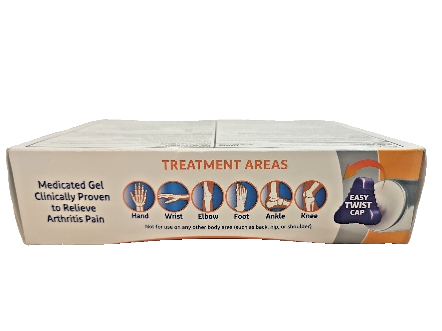 Arthritis Pain Relief Topical Gel Anti Inflam Twin Pack 3.53Oz Exp 03/ ...