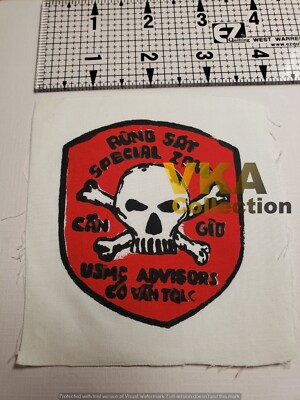 Vietnamese-Made USMC Advisors Rung Sat Special Zone Painted Patch | eBay