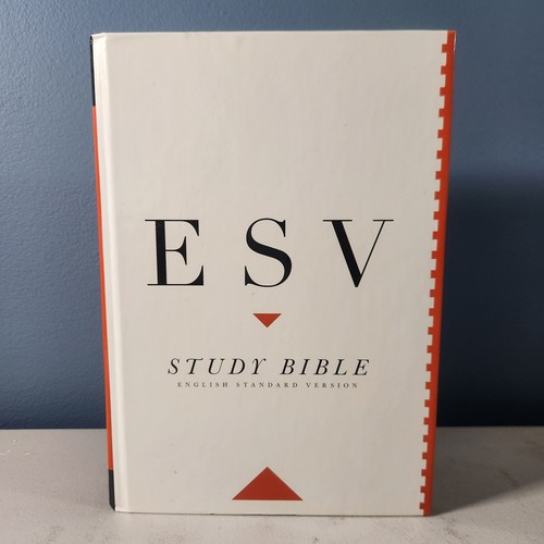ESV Study Bible Large Print Hardcover, by Crossway Like New 2008 | eBay