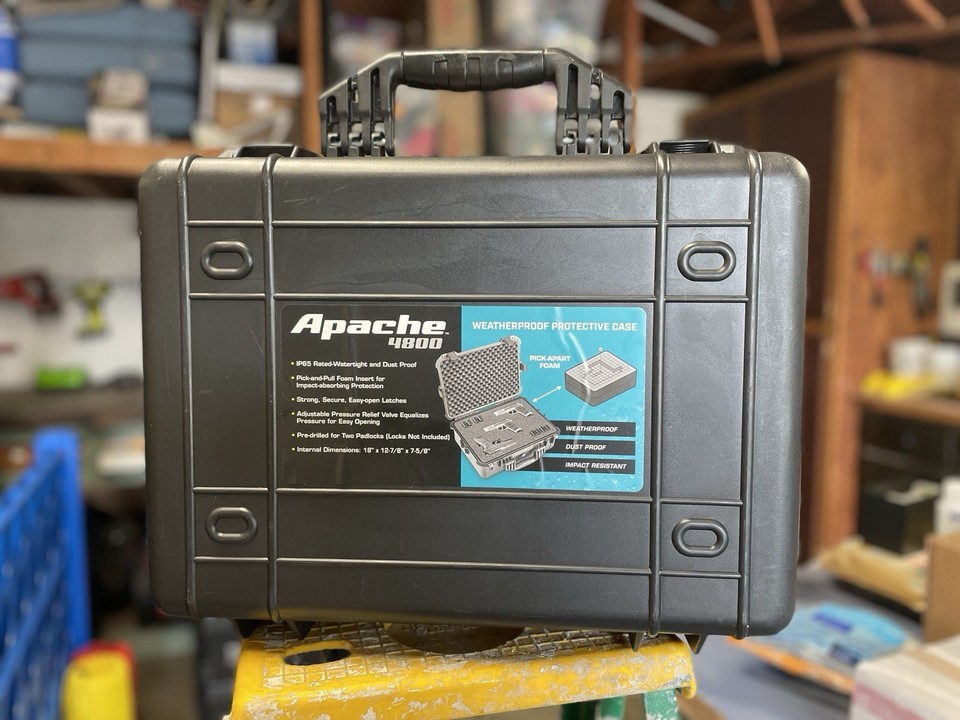 Apache 4800 Weatherproof Protective Hard Case X-Large Cameras Firearms ...