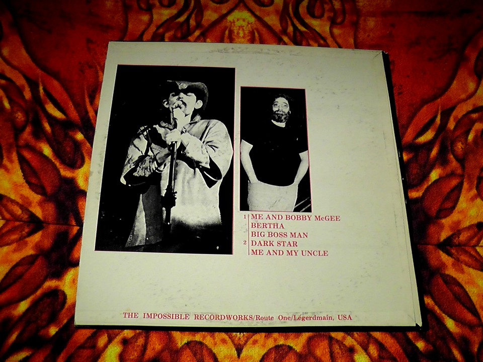 Grateful Dead Dark Star Live Rare LP Rare Jerry Garcia Bob Weir Phil ...