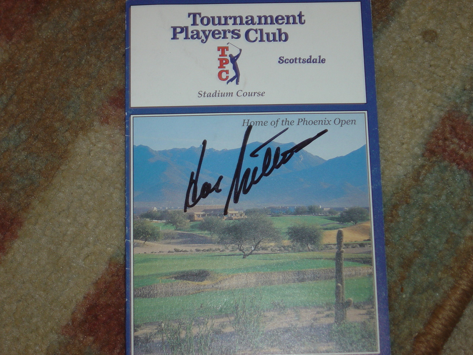 Hal Sutton Winner Signed TPC Scottsdale Scorecard | eBay