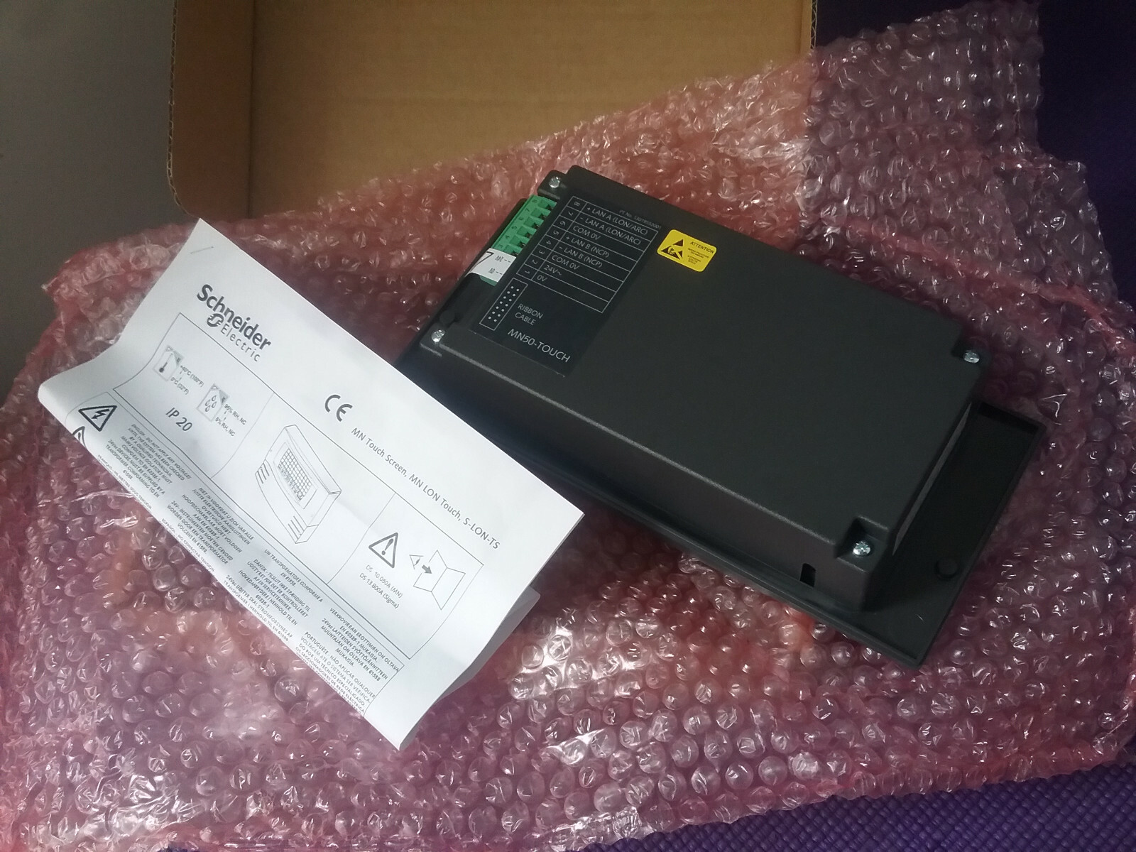 Schneider Satchwell MN50-TSP-NCP Controller Micronet Manager Interface ...