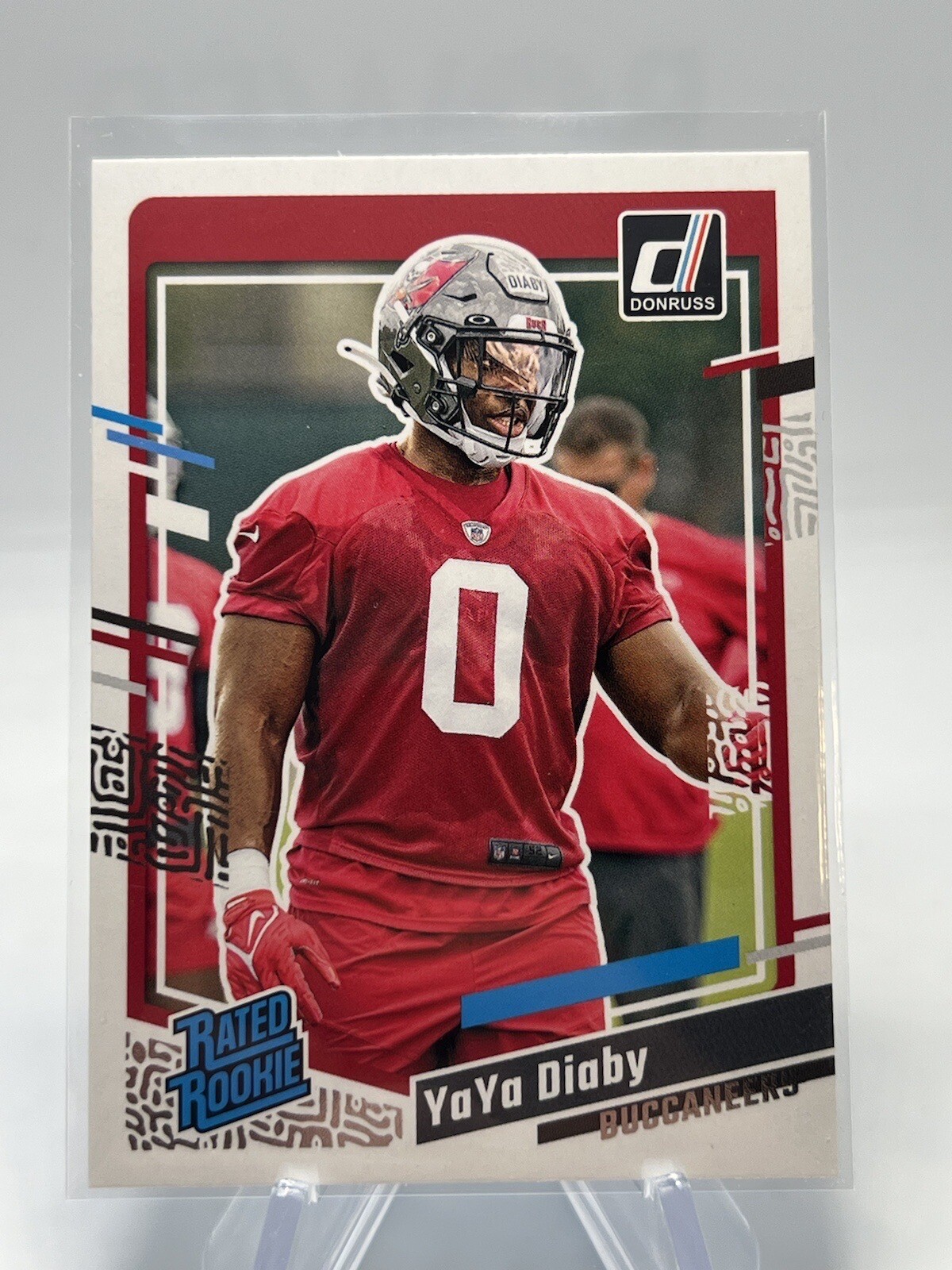 2023 Panini Donruss Base Rated Rookie YAYA DIABY RC #394 Buccaneers | eBay