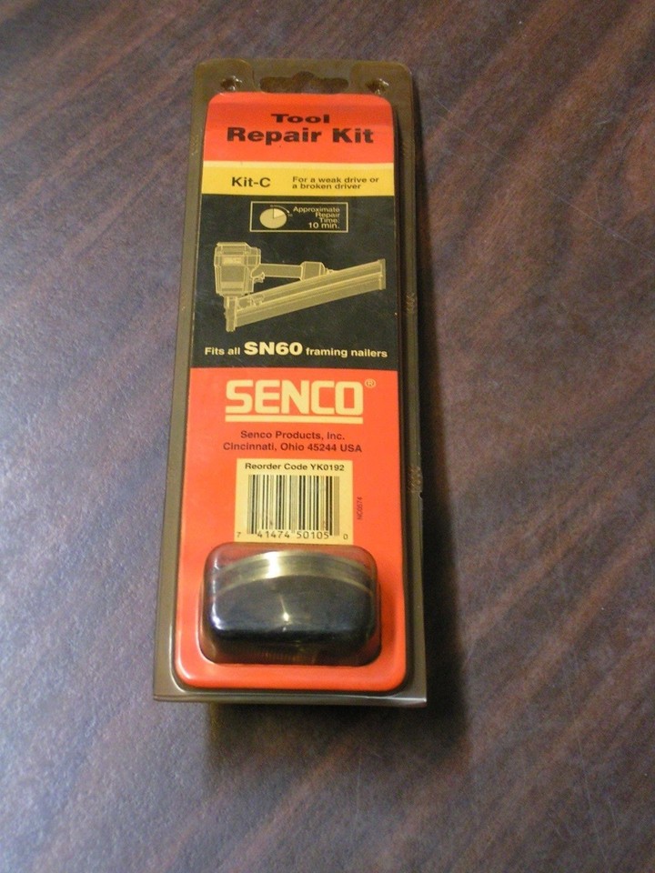 SENCO "C" TOOL REPAIR KIT - KIT #YK0192 - TOOL MODELS#SN60 NAILER - NEW ...
