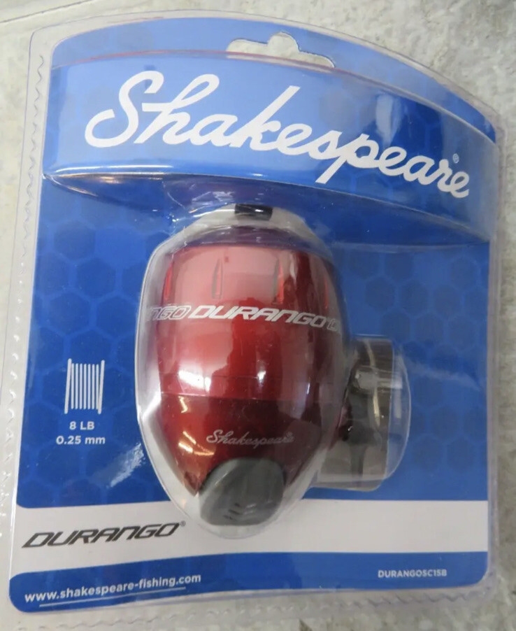 Shakespeare Durango SC15B Spincast Fishing Reel - Red 43388209771| eBay