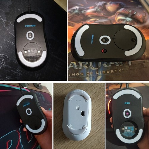 2Set Mouse Feet Mouse Skate Pad for logitech- G403 G603 G703 Glides ...