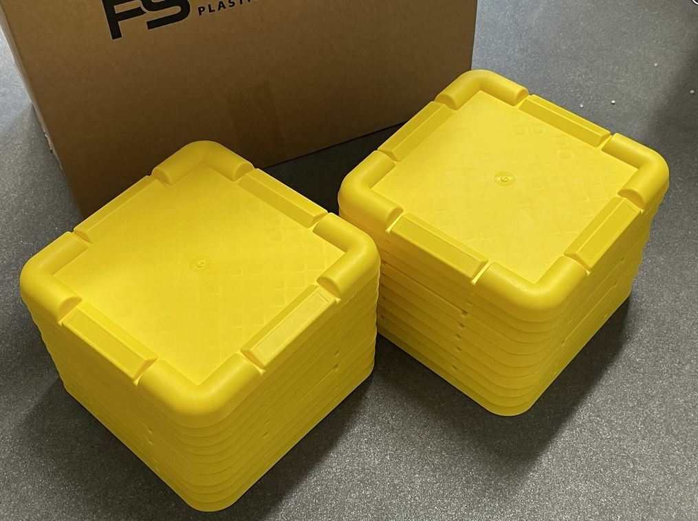 50 x New Scaffolding/Scaffold Base Pads Tredda Plates Footplates | eBay UK